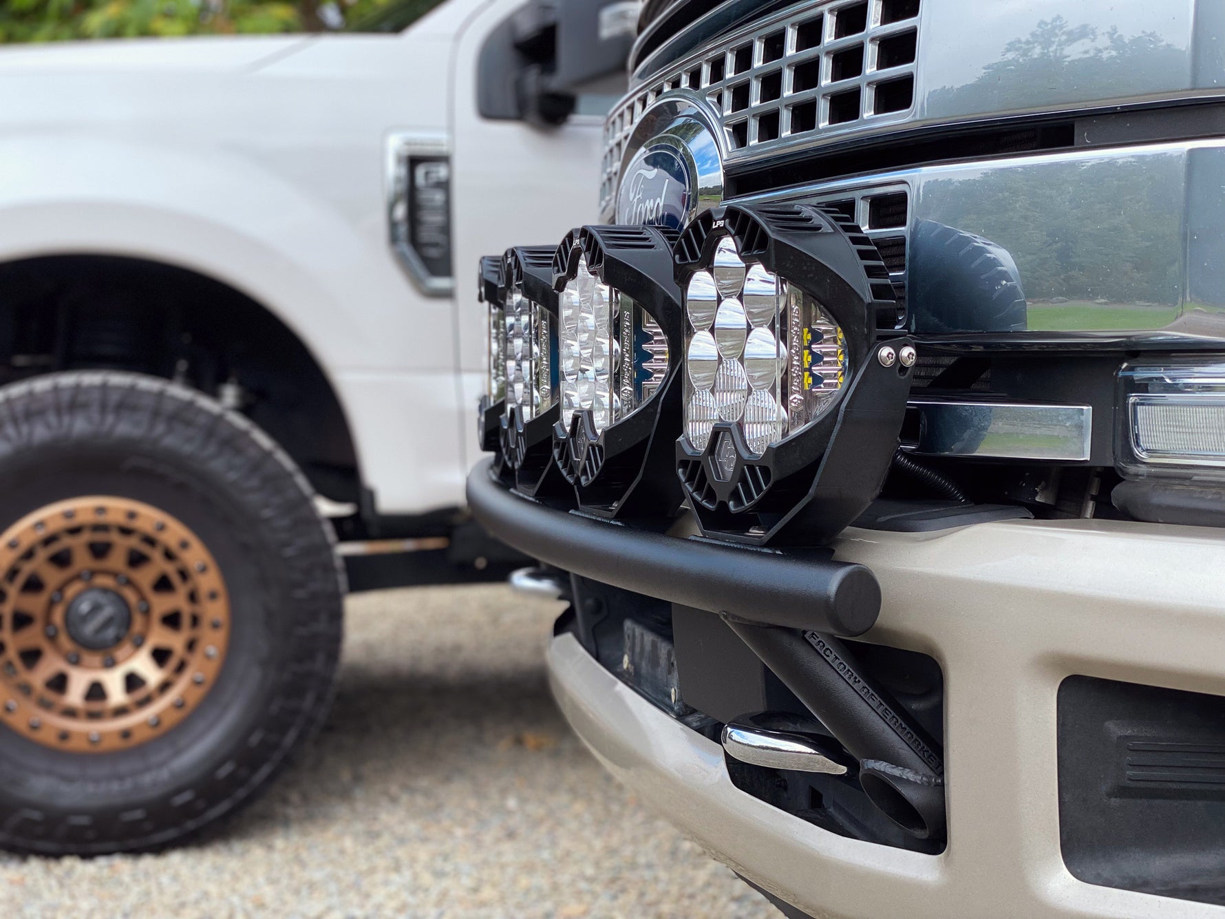 2017+ Ford Super Duty Front Light Bar - "The Nerf" Series Featuring ...